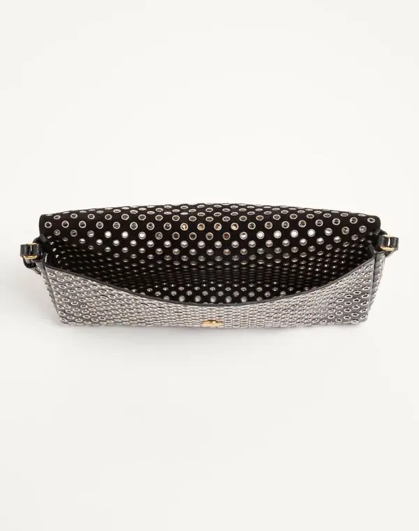 Valentino Garavani Devain Small Shoulder Bag With Eyelets