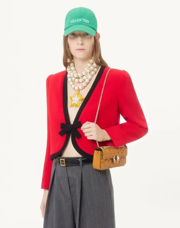 Valentino Garavani Wool Crepe Jacket