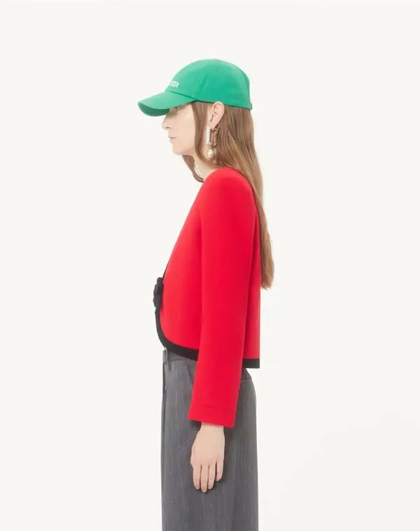 Valentino Garavani Wool Crepe Jacket