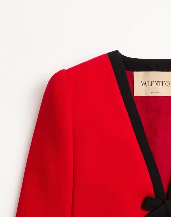 Valentino Garavani Wool Crepe Jacket