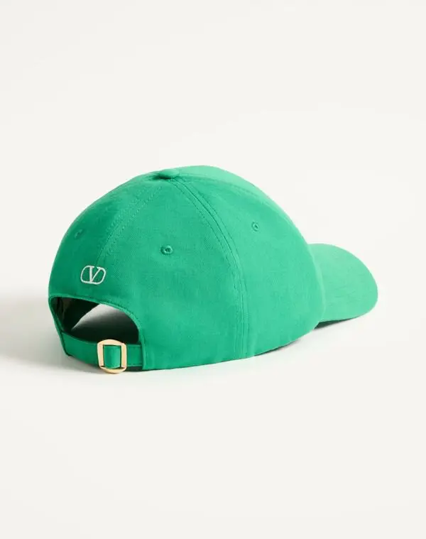 Valentino Garavani Myvilla Embroidered Cotton Baseball Cap