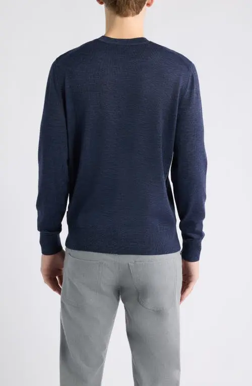 BOSS Virgin Wool V-neck Sweater