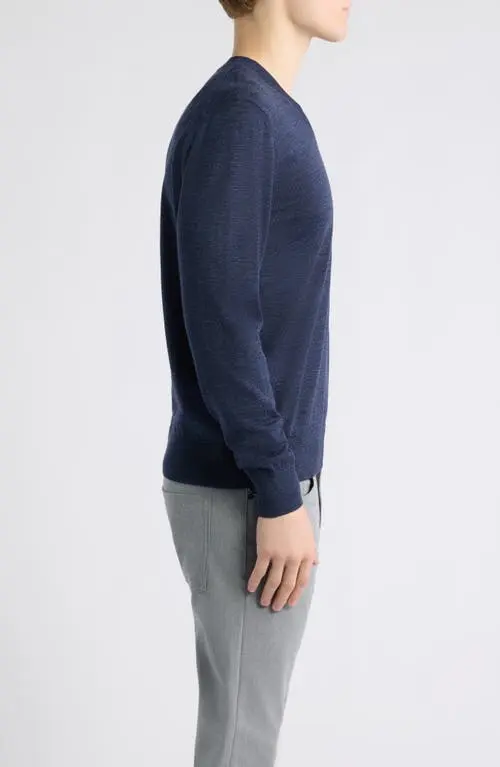 BOSS Virgin Wool V-neck Sweater