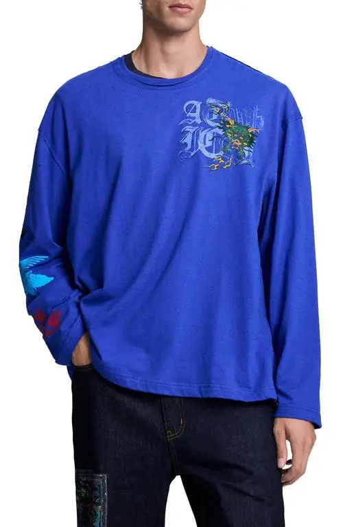 Desigual Graphic Long Sleeve T-shirt