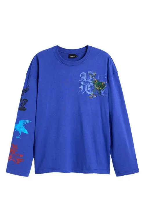 Desigual Graphic Long Sleeve T-shirt
