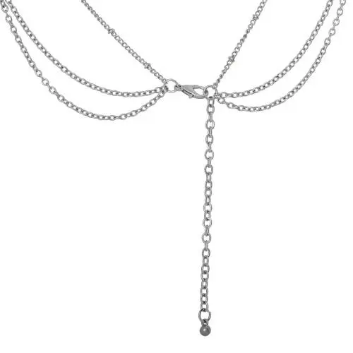 PEANUTS Snoopy And Woodstock Layered Necklace For