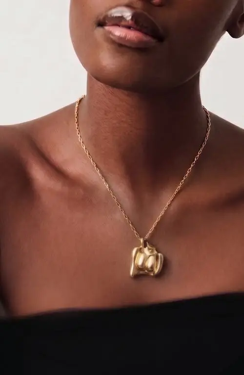 YOJ Naked Maxi Pendant Necklace