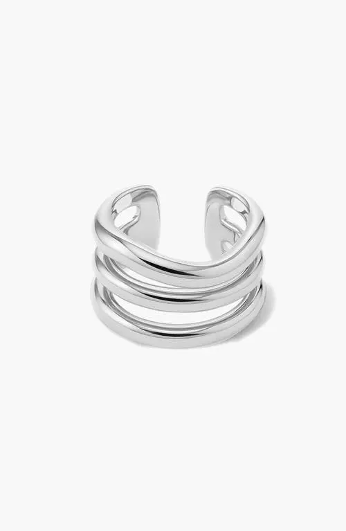 YOJ Arc Ring - Silver