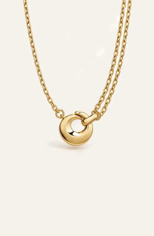 YOJ Infinity Necklace In Mix Chains