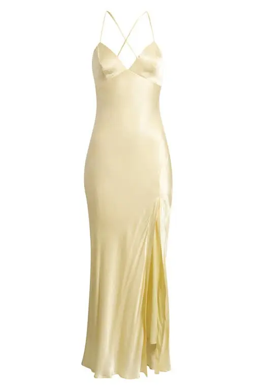 HELLO MOLLY Sophia Satin Maxi Dress