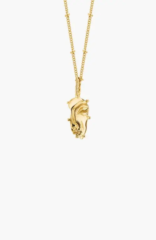 YOJ Visage Mini Pendant Choker Necklace