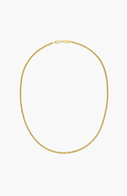 YOJ Velno Delicate Curb Chain Necklace
