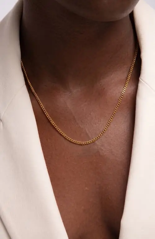YOJ Velno Delicate Curb Chain Necklace