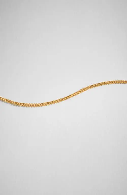 YOJ Velno Delicate Curb Chain Necklace