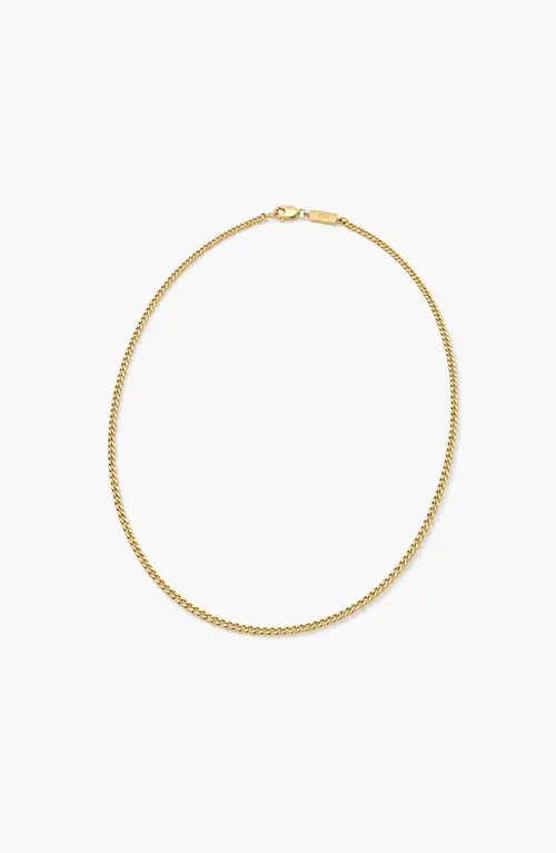 YOJ Velno Delicate Curb Chain Necklace