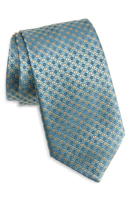 Canali Neat Silk Tie