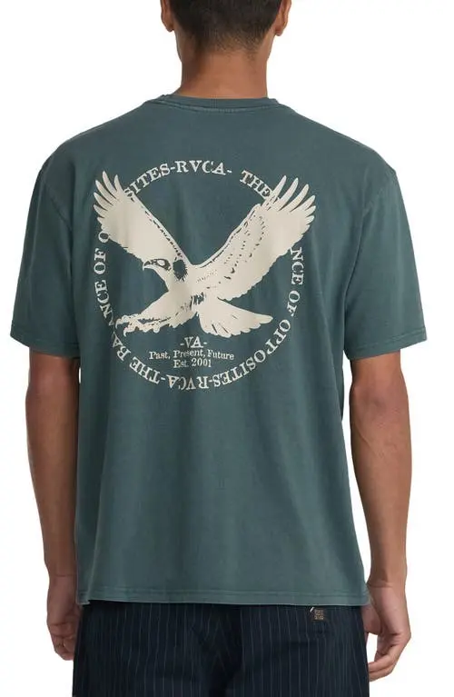 Rvca Vulture Culture Graphic T-shirt