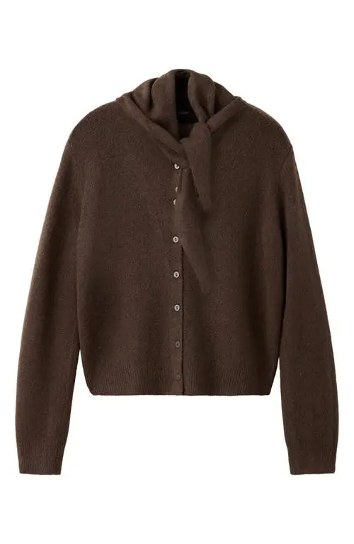 Mango Cardigan - Chocolate