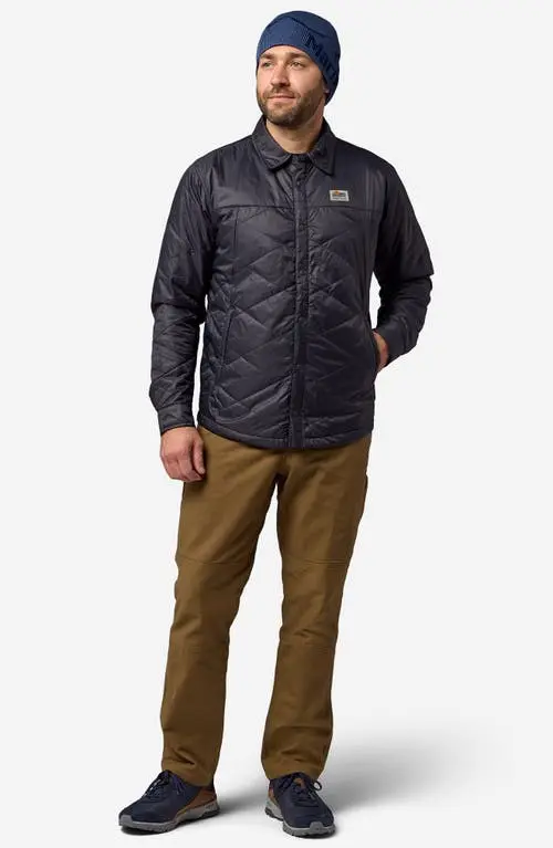 MARMOT Onward Quilted Insulated Shacket - Blackened