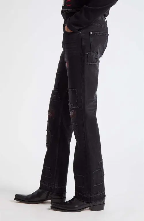 MIDNIGHT RODEO Texoma Patchwork Jeans