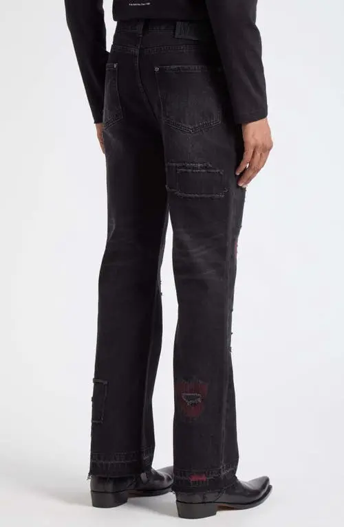 MIDNIGHT RODEO Texoma Patchwork Jeans