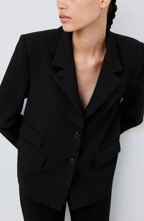 Mango Straight Cut Blazer
