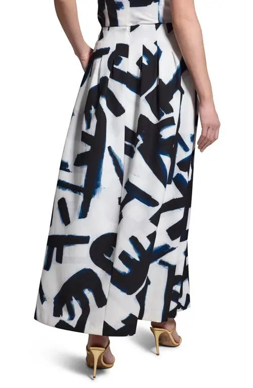 NIC+ZOE Iconic Letterpress Maxi Skirt