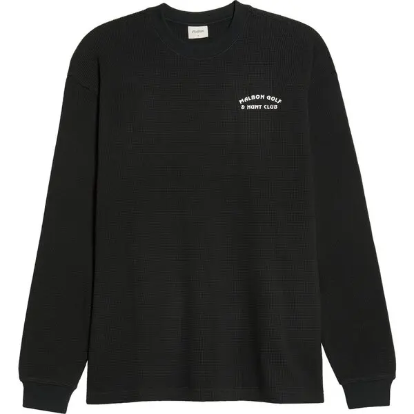 MALBON Golf And Hunt Club Long Sleeve Graphic T-shirt