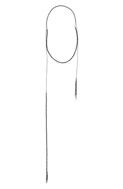 ALLSAINTS Faceted Bead Multiwrap Necklace