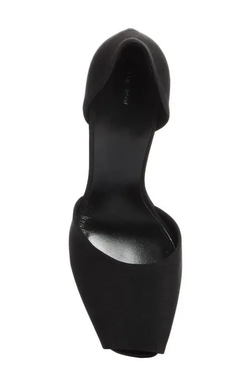 THE ROW Noor Pointed Toe D'orsay Pump - Black