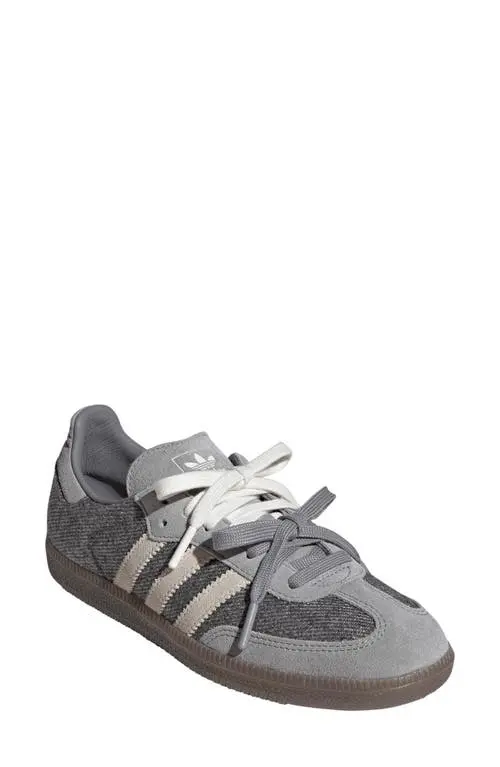 Adidas X Molly Mae Samba Og Sneaker - Grey Fabric