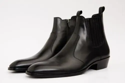 VINCI LEATHER SHOES The Sorhag Leather Dress Boot