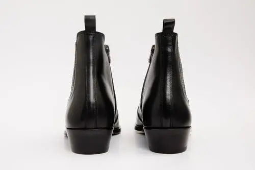 VINCI LEATHER SHOES The Sorhag Leather Dress Boot
