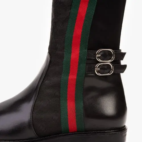 VINCI LEATHER SHOES The Gallant Leather Knee-high Boot