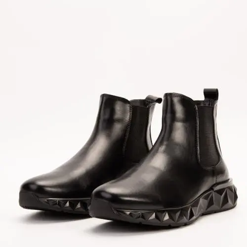 VINCI LEATHER SHOES The Apex Leather Chelsea Boot