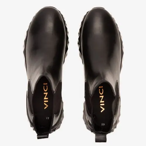 VINCI LEATHER SHOES The Apex Leather Chelsea Boot