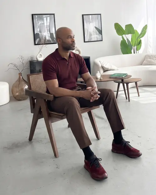 VINCI LEATHER SHOES The Hudson Suede Sneaker