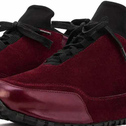 VINCI LEATHER SHOES The Hudson Suede Sneaker