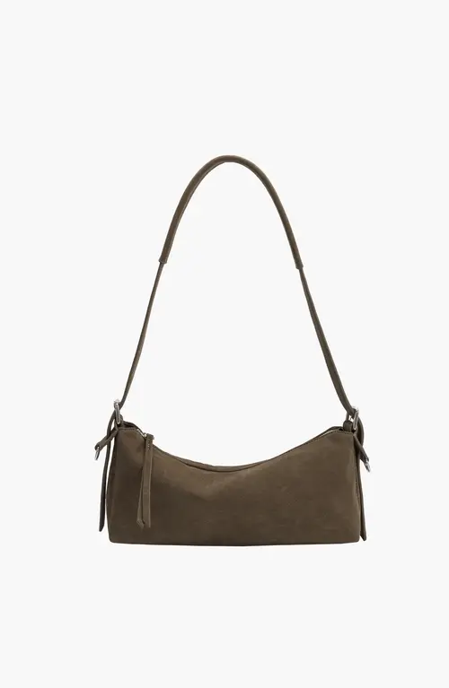 MELIE BIANCO Valeria Recycled Vegan Suede Shoulder Bag