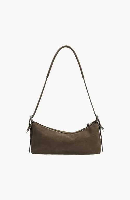 MELIE BIANCO Valeria Recycled Vegan Suede Shoulder Bag