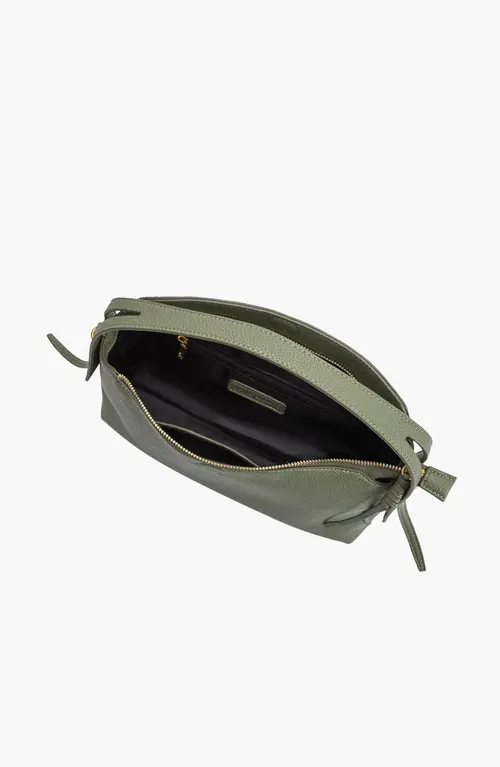 MELIE BIANCO Emory Recycled Vegan Leather Top Handle Bag - Sage