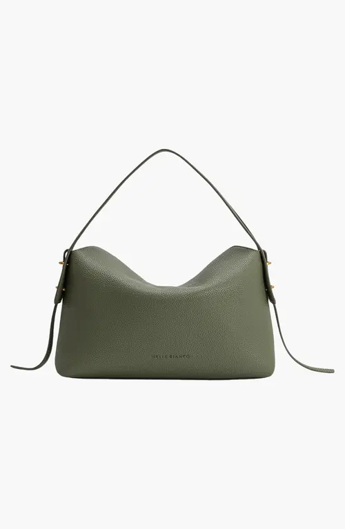 MELIE BIANCO Emory Recycled Vegan Leather Top Handle Bag - Sage
