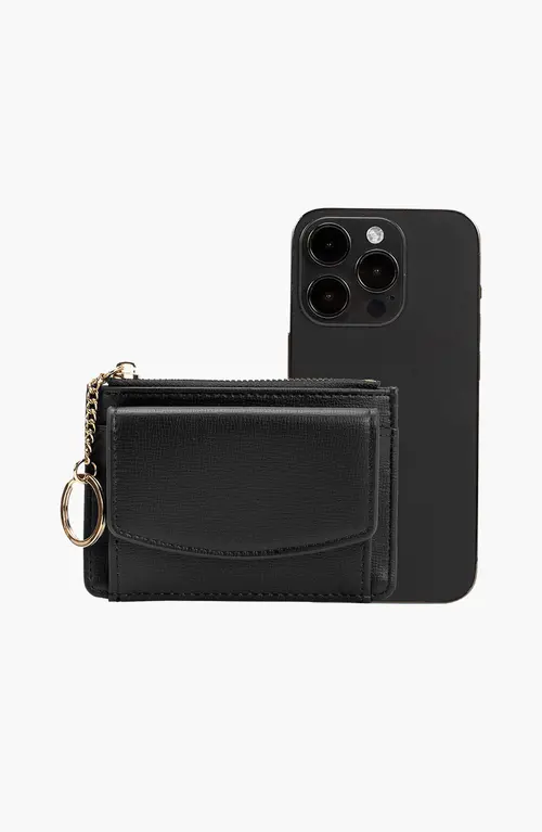 MELIE BIANCO Kara Vegan Card Case Wallet