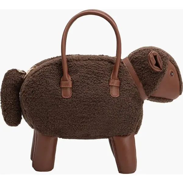 MELIE BIANCO Sheep Vegan Leather Crossbody Bag