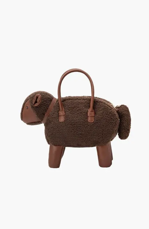 MELIE BIANCO Sheep Vegan Leather Crossbody Bag