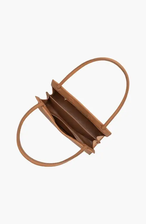 MELIE BIANCO Ryleigh Recycled Vegan Leather Shoulder Bag - Tan