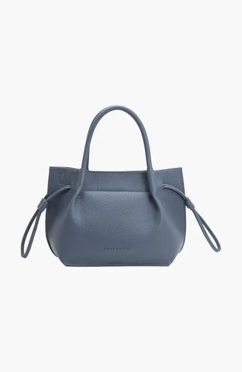 MELIE BIANCO Tyler Recycled Vegan Leather Crossbody Bag - Slate