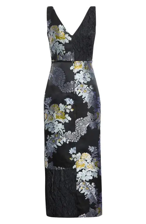Erdem Historic Jacquard Midi Dress