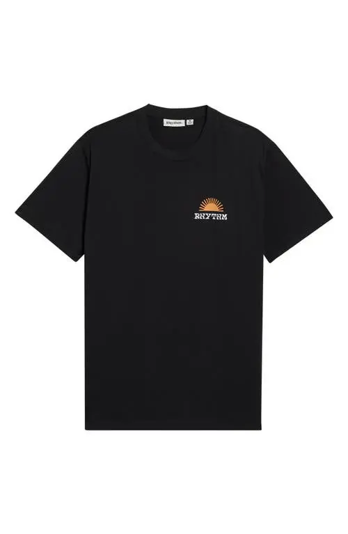 RHYTHM Awake Cotton Graphic T-shirt