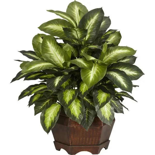 NEARLY NATURAL Golden Dieffenbachia Artificial Plant